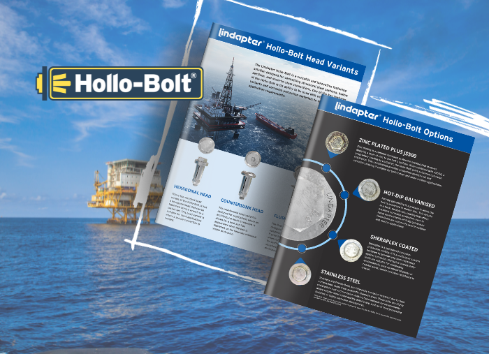 Lindapter Hollo-Bolt Coatings & Head Variants | | Lindapter