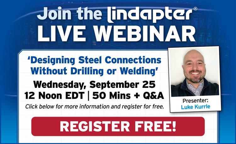 Home - Innovative Steel Connections | Lindapter